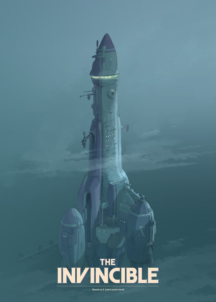 'Starship' Poster, picture, metal print, paint by 11 bit studios | Displate