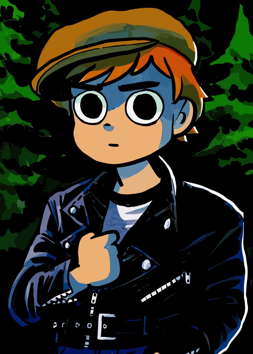 'Scott Pilgrim' Poster, picture, metal print, paint by MUMOIS JOURNEY ...