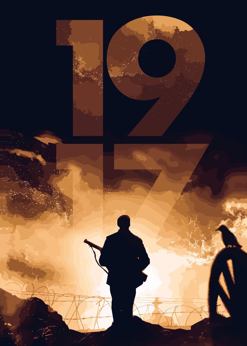 '1917 Movie' Poster, picture, metal print, paint by Posterized Baby ...