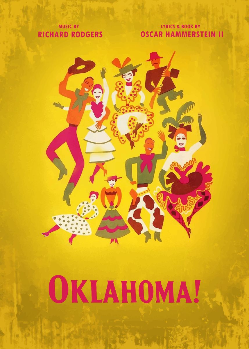 'Oklahoma' Poster, picture, metal print, paint by Bo Kev | Displate