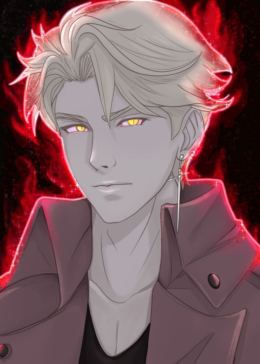 'nico' Poster, picture, metal print, paint by gajer green | Displate