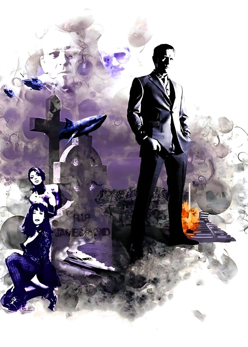 'James Bond 007' Poster, picture, metal print, paint by Lokal Super ...