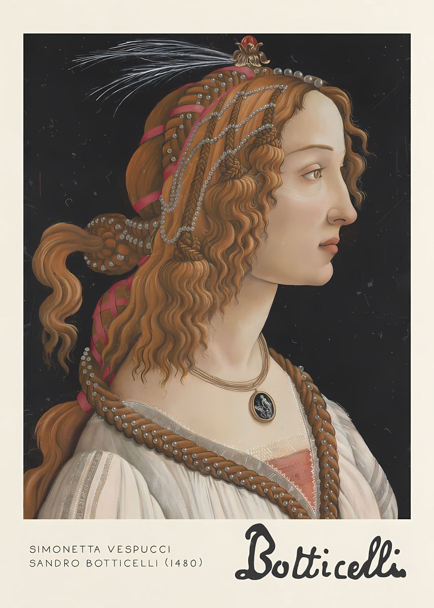 'Simonetta Vespucci' Poster by Executive Clubs | Displate