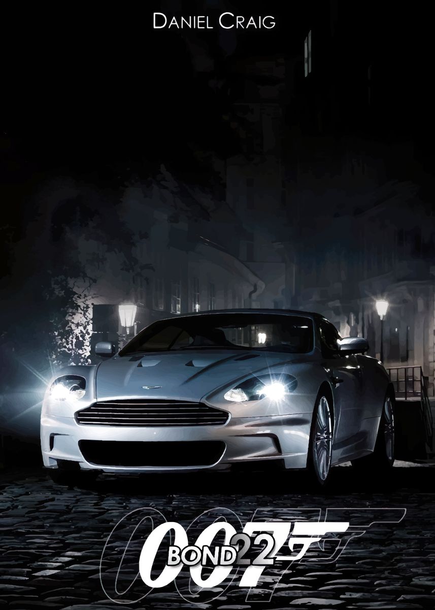 'James Bond 007' Poster, picture, metal print, paint by Lokal Super ...