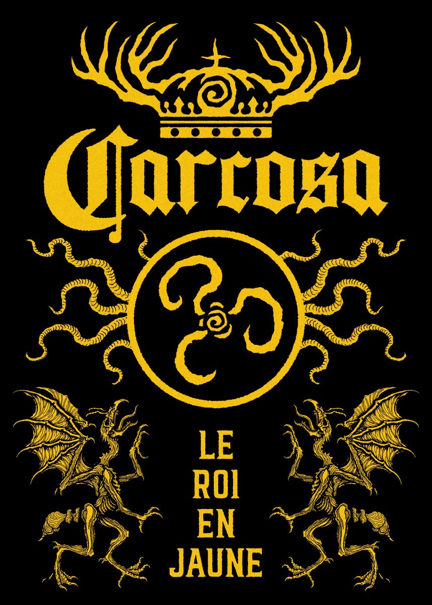 'Carcosa 23' Poster, picture, metal print, paint by Azhmodai | Displate