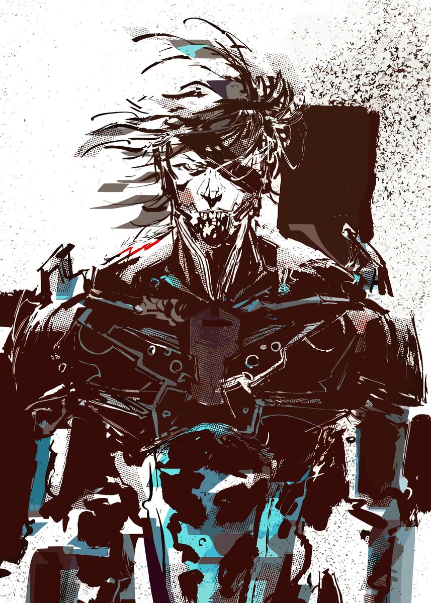 'METAL GEAR SOLID SNAKE' Poster, picture, metal print, paint by 군비 공장 ...