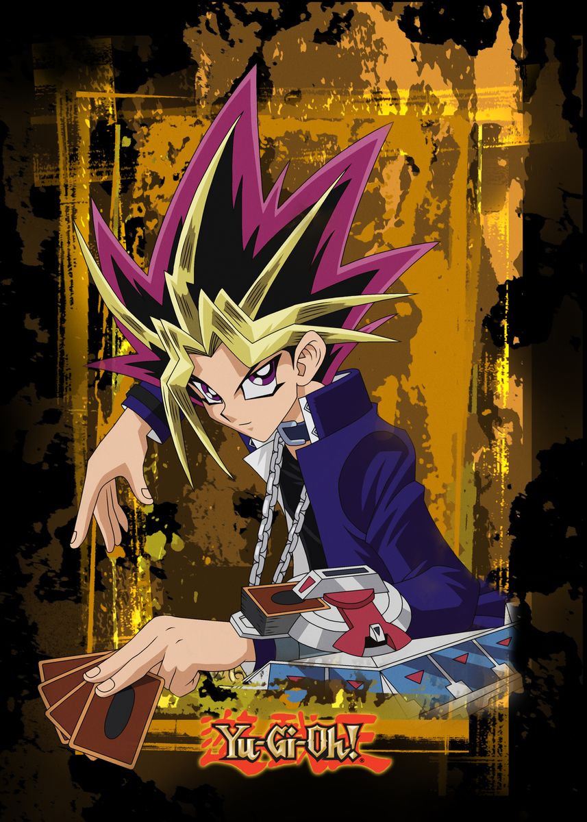 'Yami Yugi 2' Poster, picture, metal print, paint by Yu-Gi-Oh! | Displate