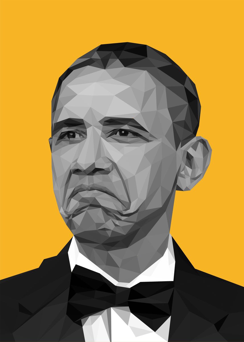 'not bad meme obama' Poster, picture, metal print, paint by Black ...