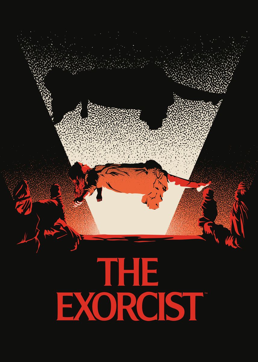 'The Exorcist Vintage' Poster, picture, metal print, paint by Warner ...
