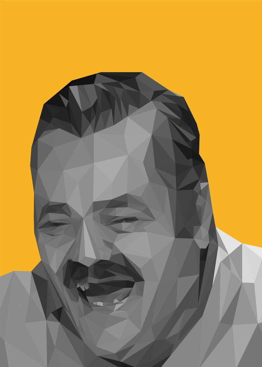 'spanish laughing guy' Poster, picture, metal print, paint by Black ...