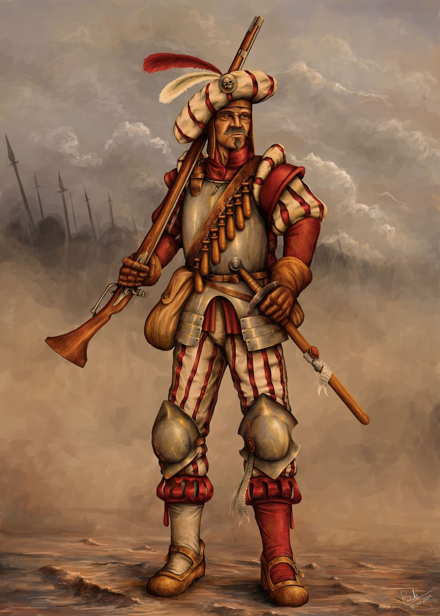 'Handgunner' Poster, picture, metal print, paint by Wannatryme1138 ...