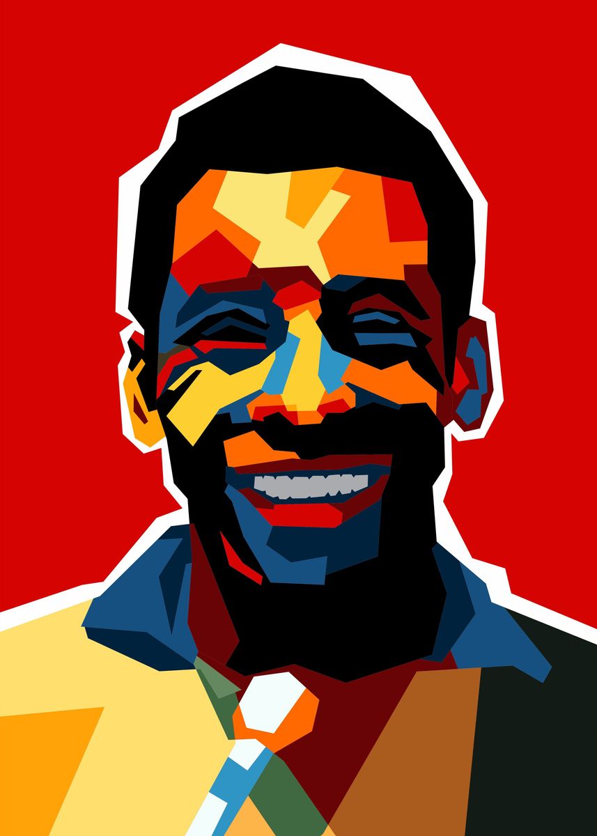 'pele legend' Poster by wahyudien wahyudi | Displate