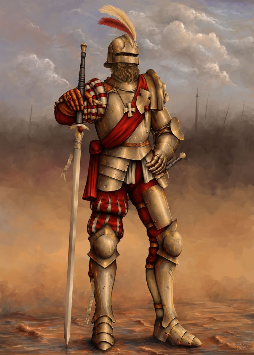 'Greatsword' Poster, picture, metal print, paint by Wannatryme1138 ...