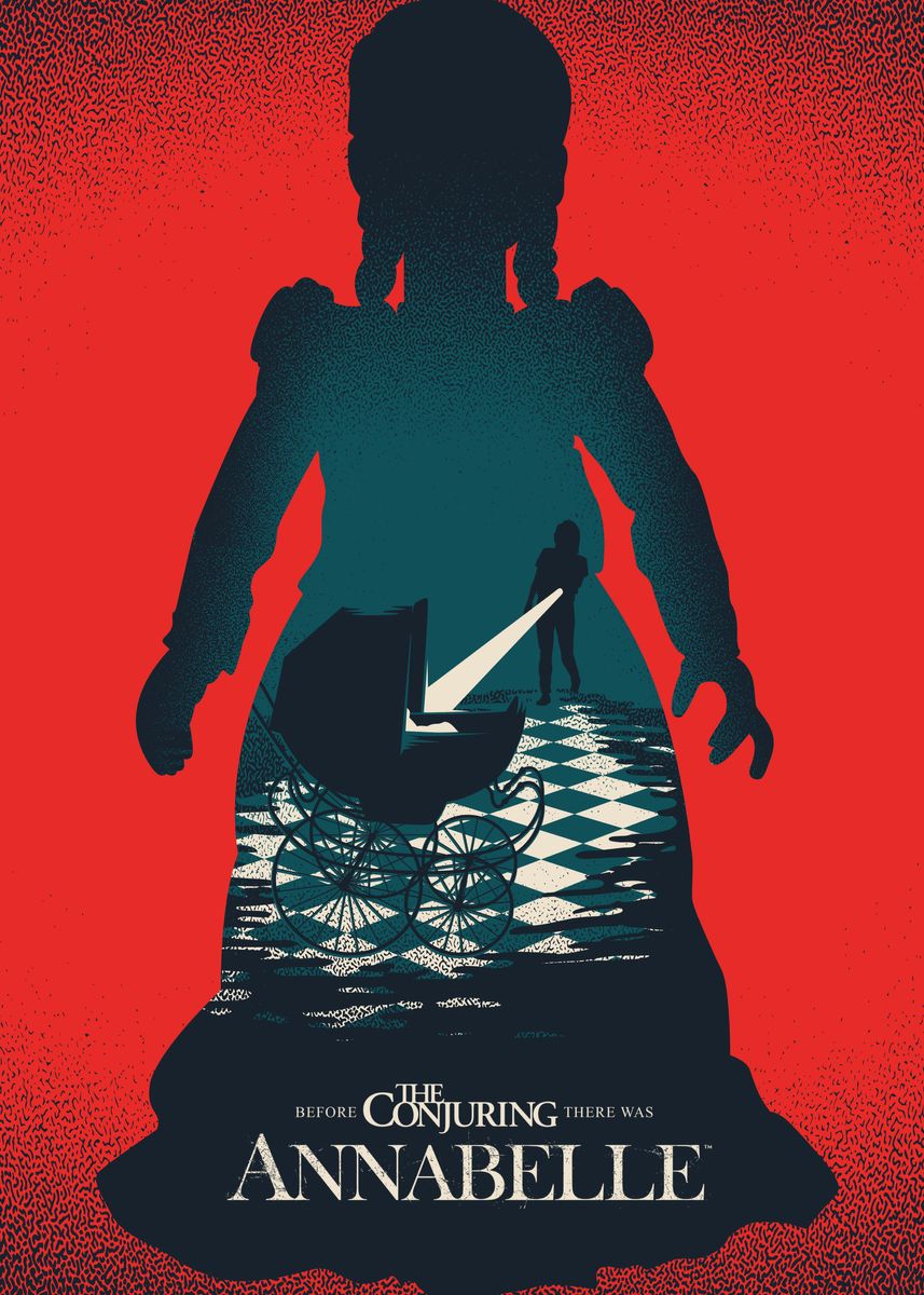'Annabelle Vintage' Poster, picture, metal print, paint by Warner Bros ...