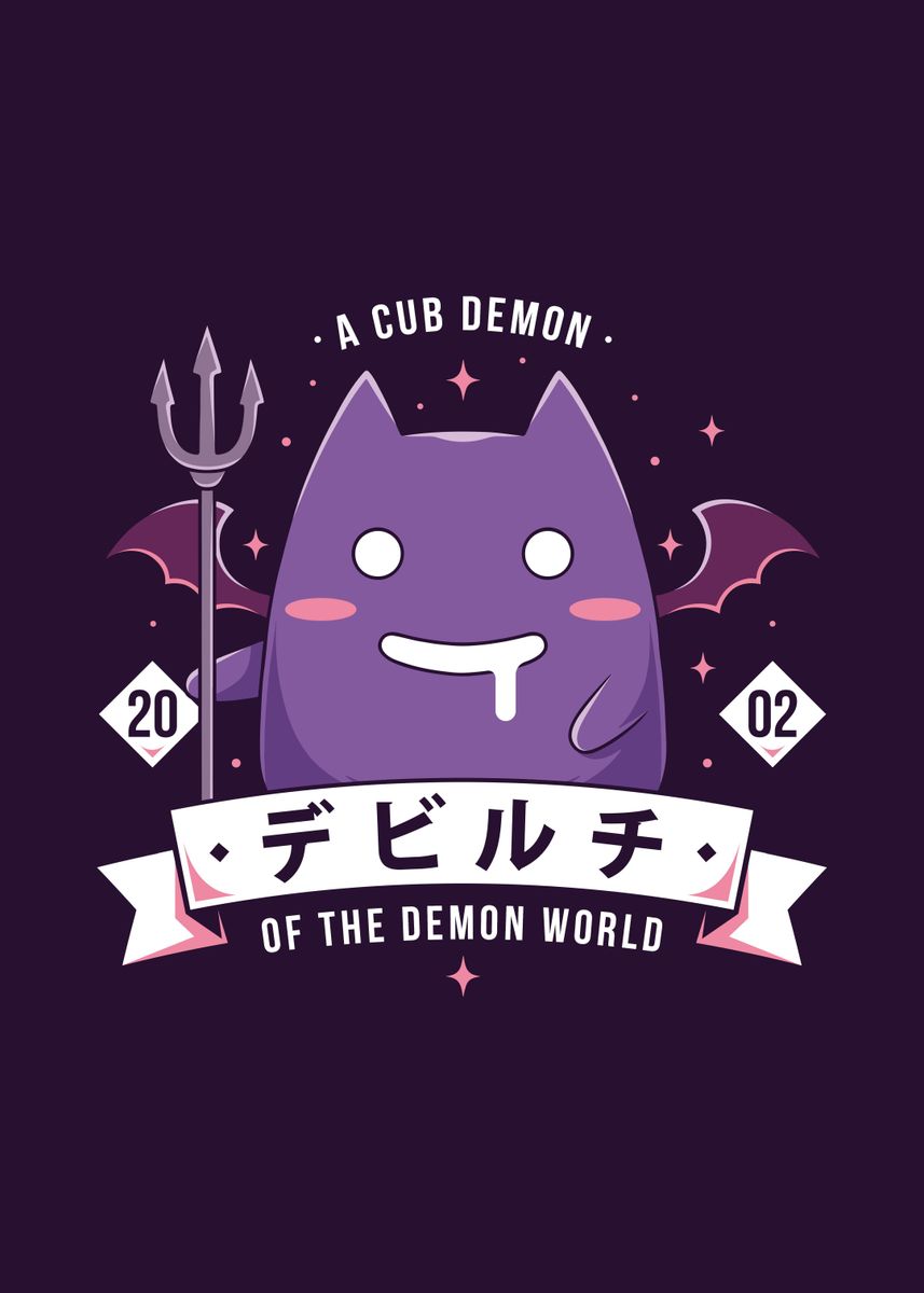 'Small Demon Ragnarok Ro' Poster, picture, metal print, paint by ...