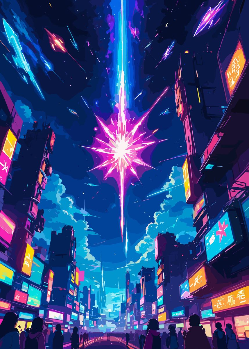 'Night sky stars space' Poster by Masdarata anatoli | Displate