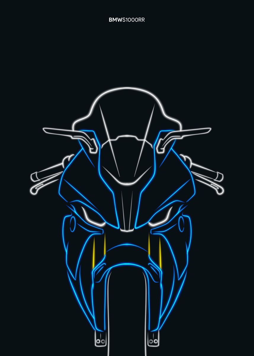 'BMW S1000RR' Poster, picture, metal print, paint by pxlsm studio ...