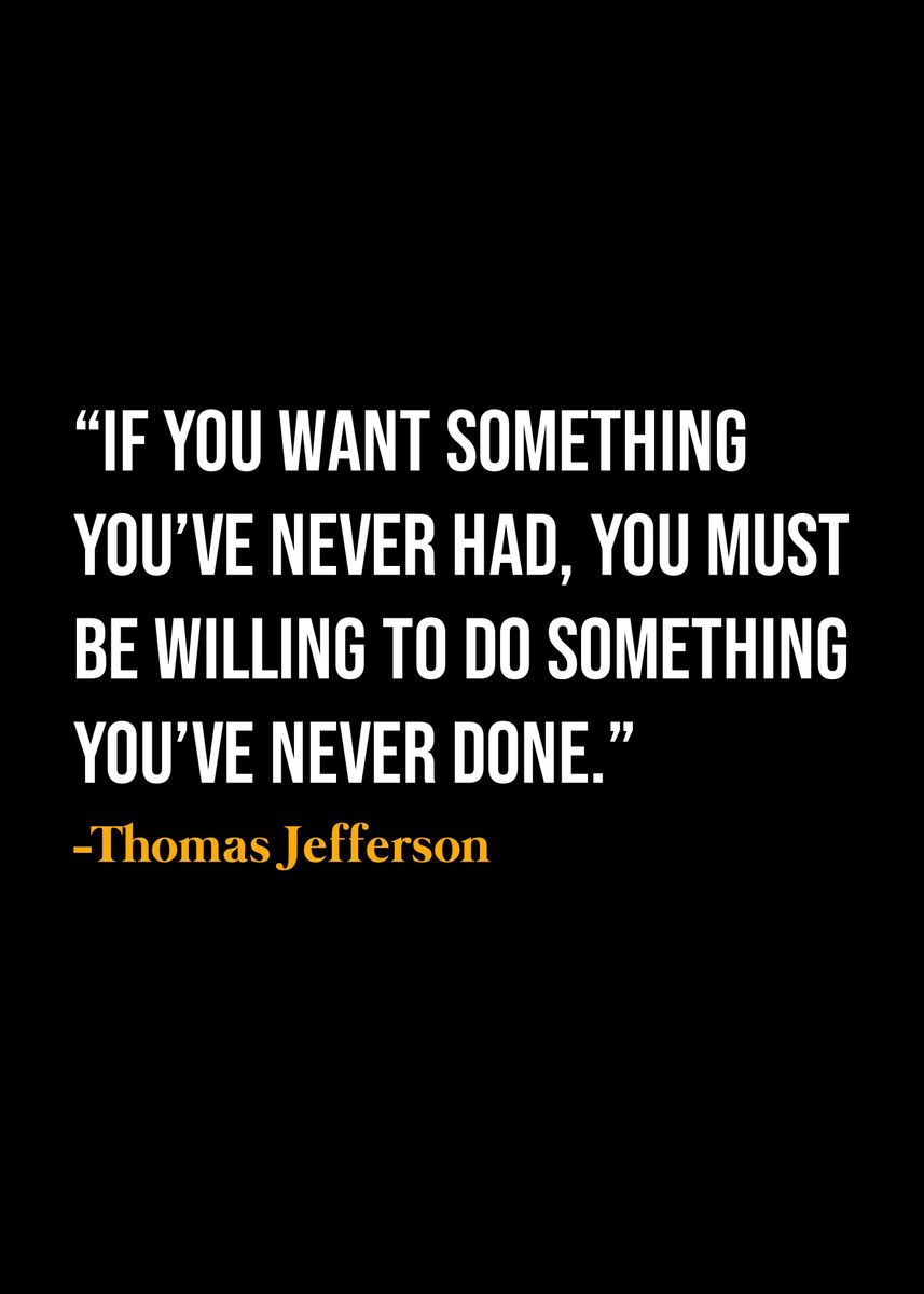 'Thomas Jefferson Quotes ' Poster, picture, metal print, paint by KAGE ...