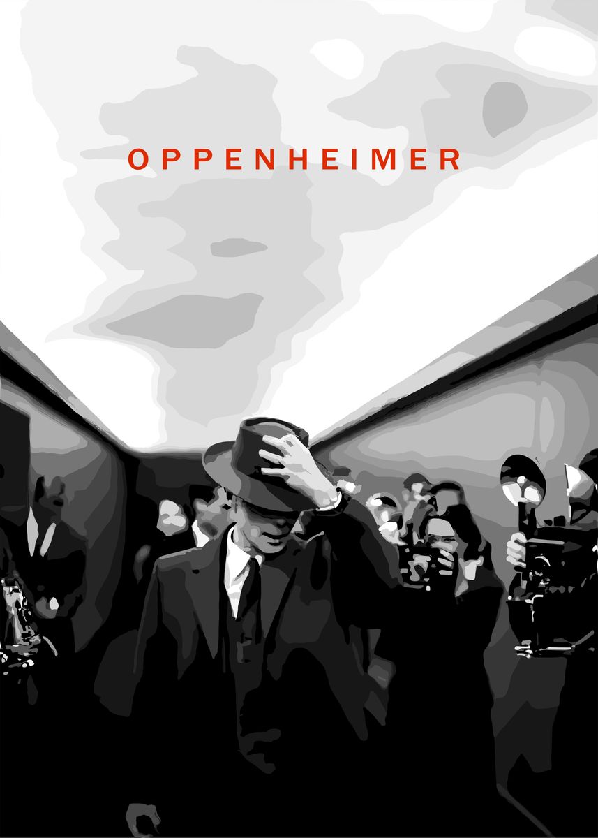 'Oppenheimer' Poster, picture, metal print, paint by Ace | Displate
