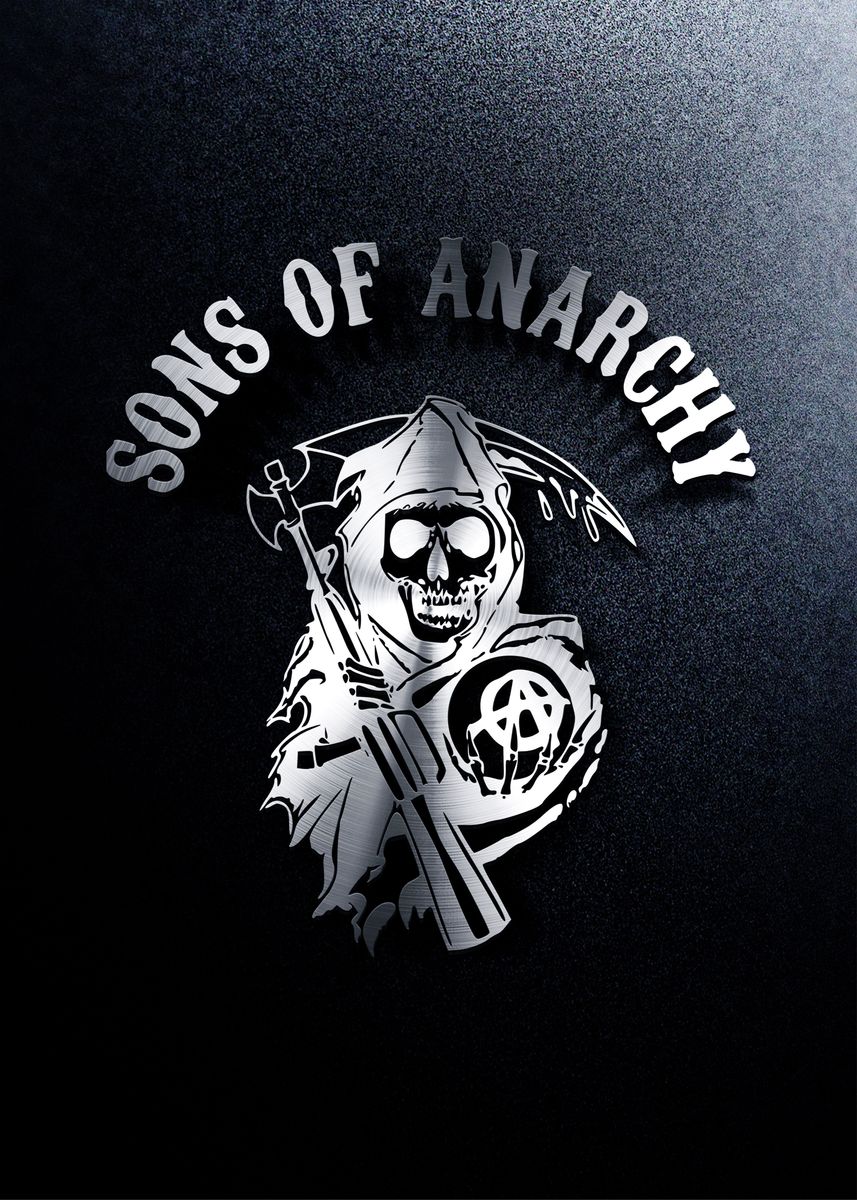 'sons of anarchy ' Poster, picture, metal print, paint by Bestselling Music Posters | Displate