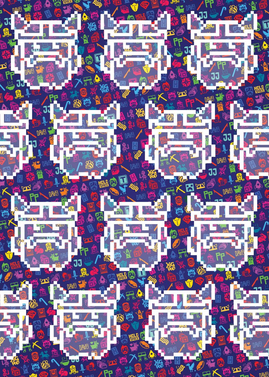 'Arcade Pixel Honeydew' Poster, picture, metal print, paint by Yogscast ...