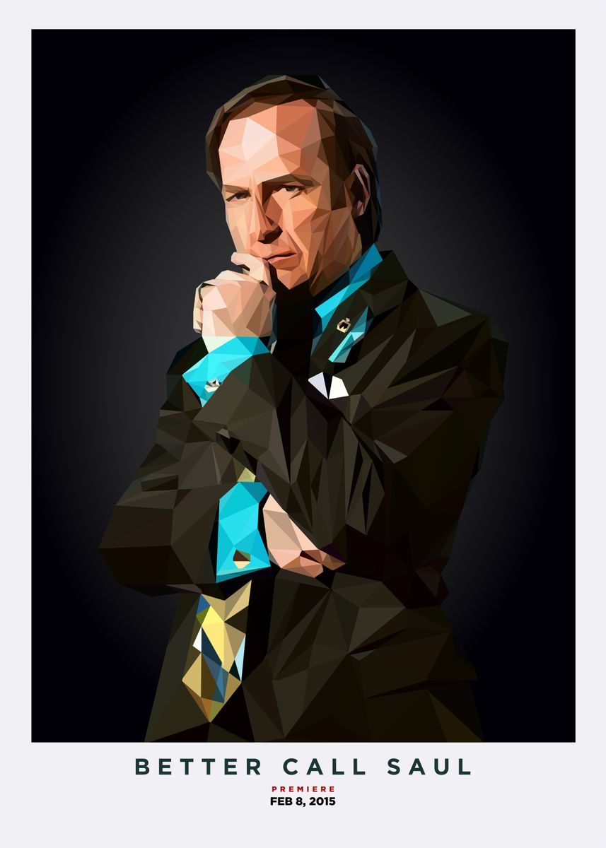 'better call saul' Poster, picture, metal print, paint by limited ...