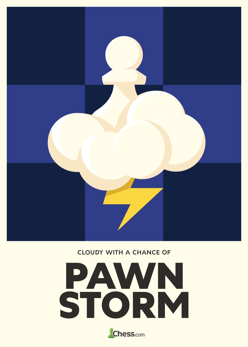 'Pawn Storm' Poster, picture, metal print, paint by Chess | Displate