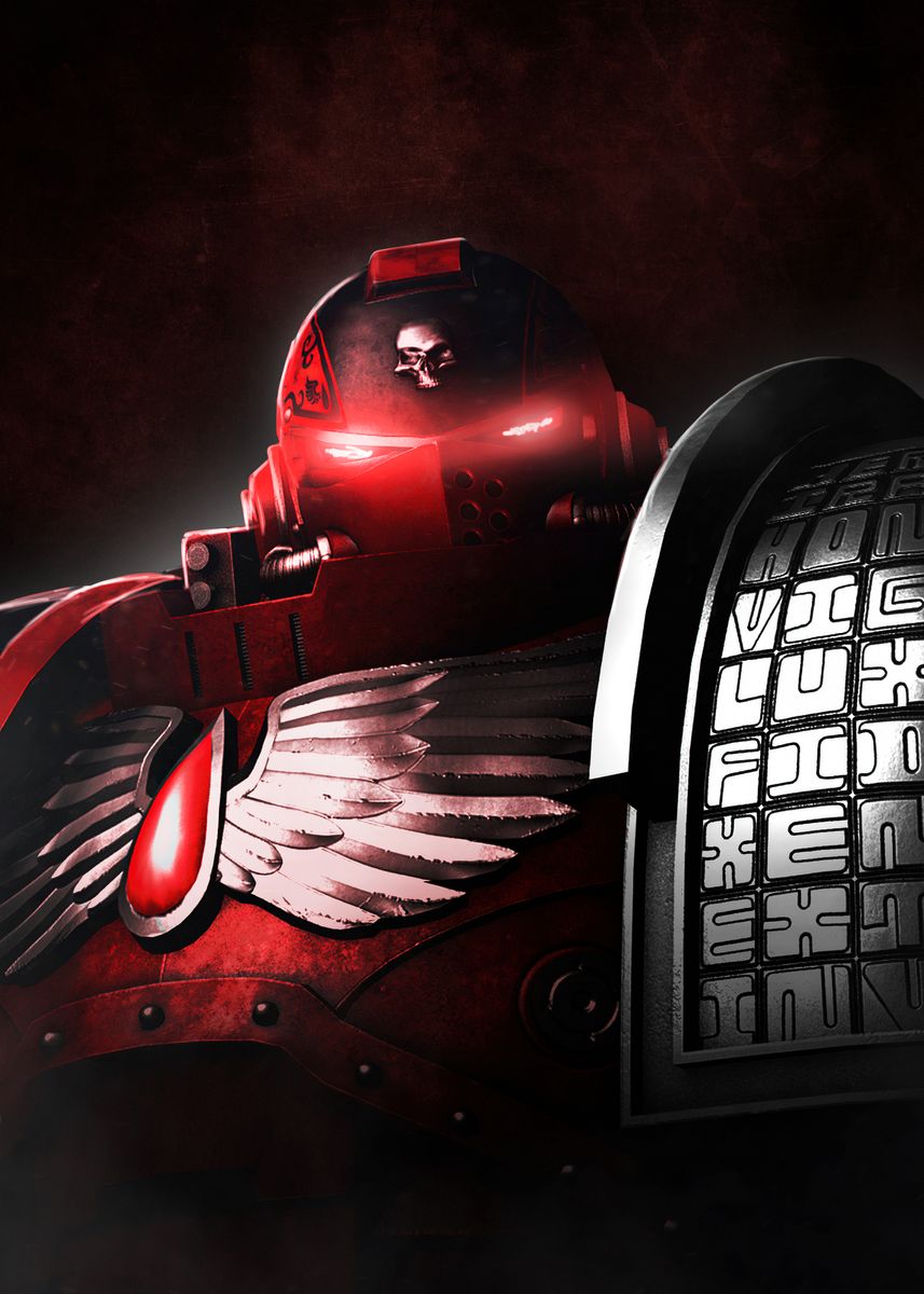 'Angels of Death Black Rage' Poster, picture, metal print, paint by ...