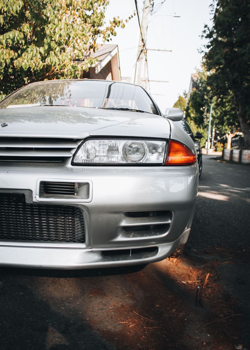 'Nissan Skyline R32' Poster, picture, metal print, paint by Jason HCK ...