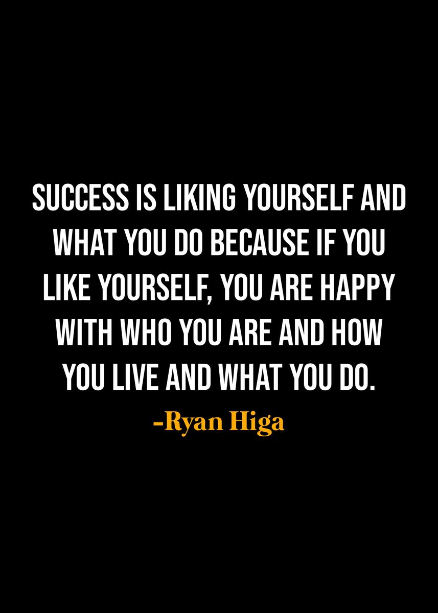 'Ryan Higa Quotes ' Poster, picture, metal print, paint by KLIP ...