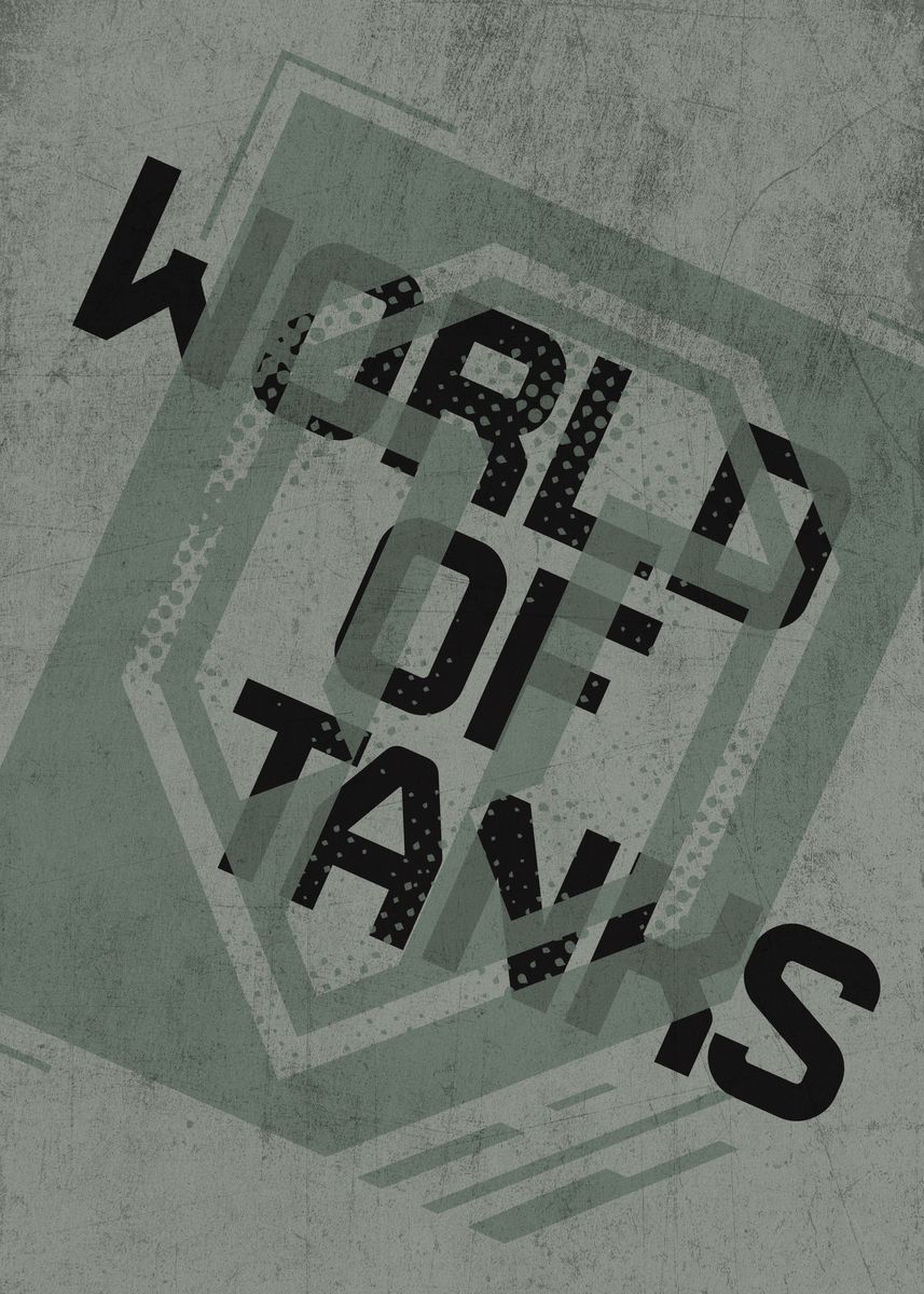 'World of Tanks' Poster, picture, metal print, paint by World of Tanks ...