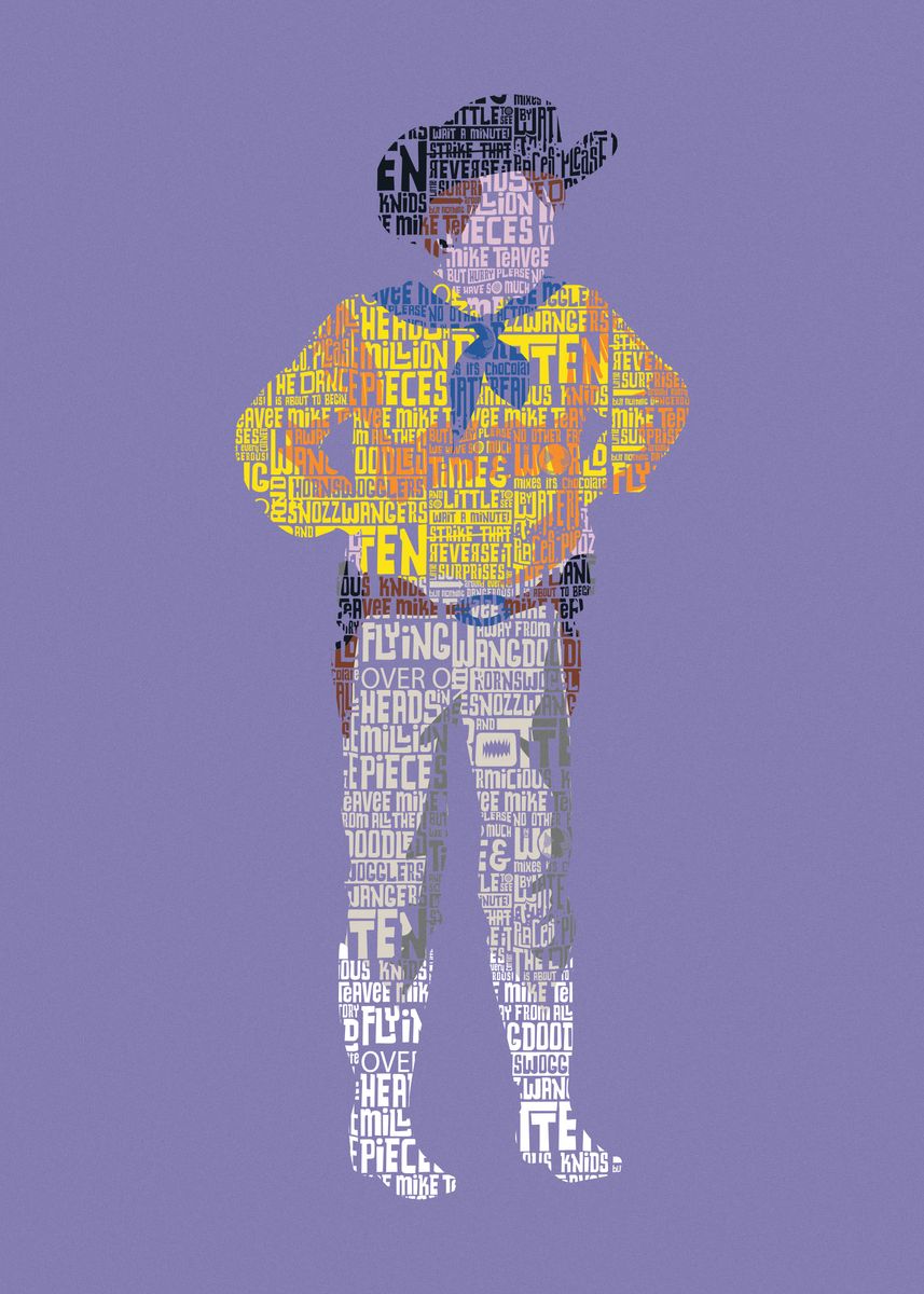 'Mike Teevee' Poster, picture, metal print, paint by Willy Wonka and ...