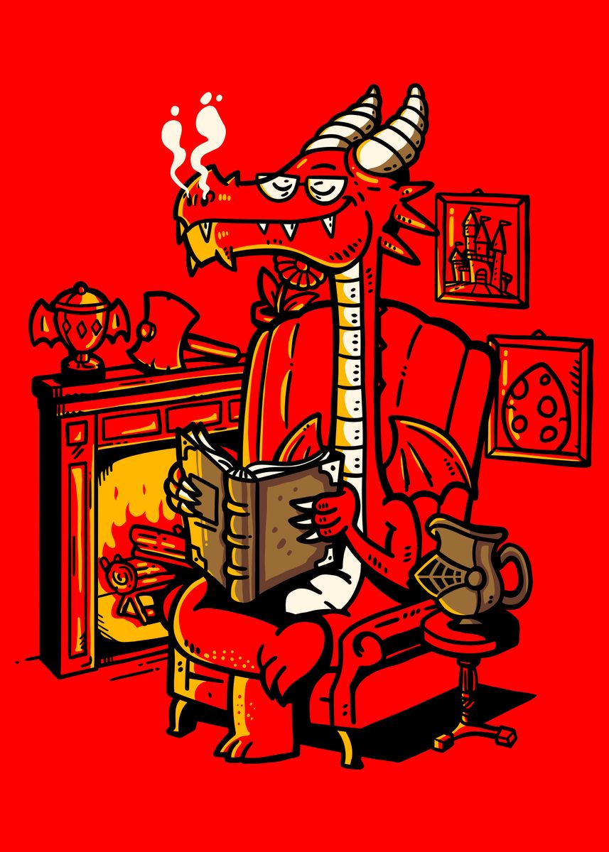 'Time off' Poster, picture, metal print, paint by Demonigote Shirts ...