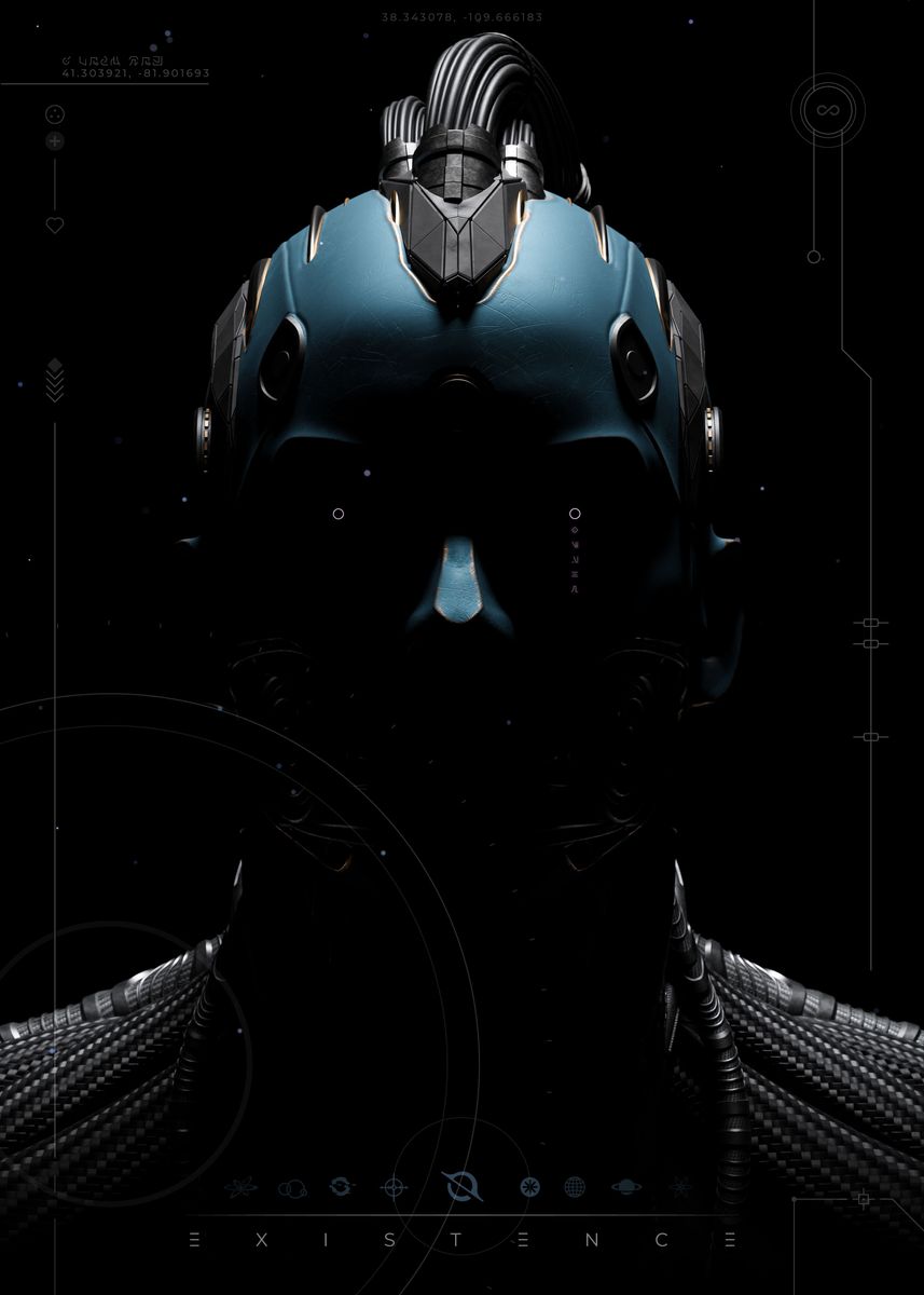 'Asphyxia character 02' Poster, picture, metal print, paint by Louis ...