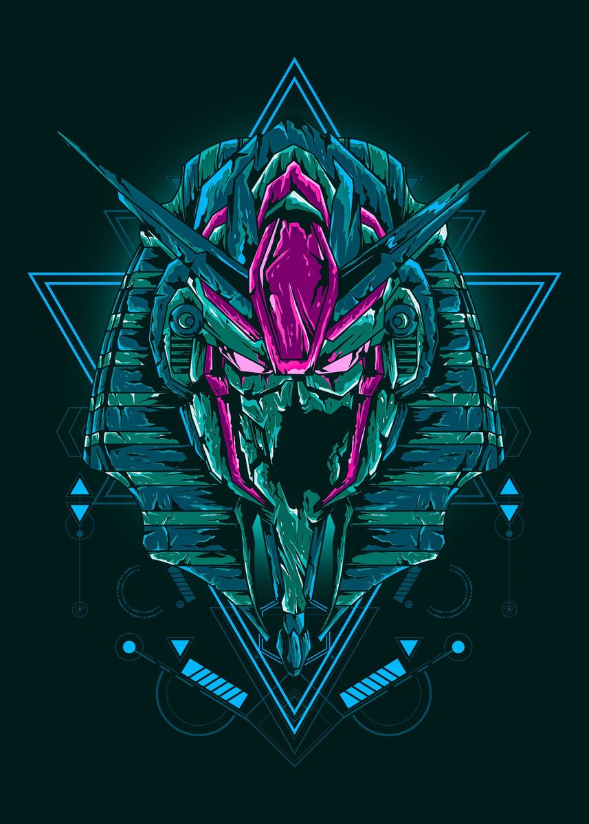 'Mecha Primal' Poster, picture, metal print, paint by Gab Fernando ...