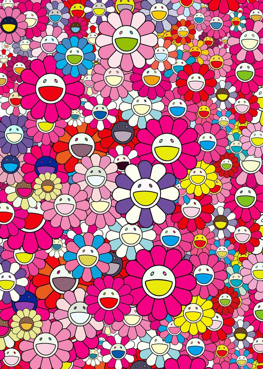 'Hype flower' Poster, picture, metal print, paint by Biopic Studio ...