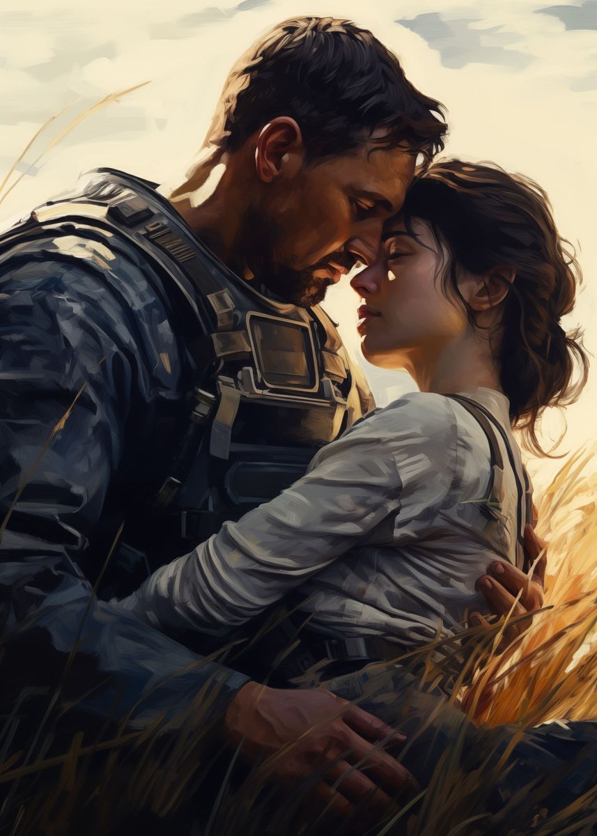 'Interstellar Last Goodbyes' Poster, picture, metal print, paint by ...