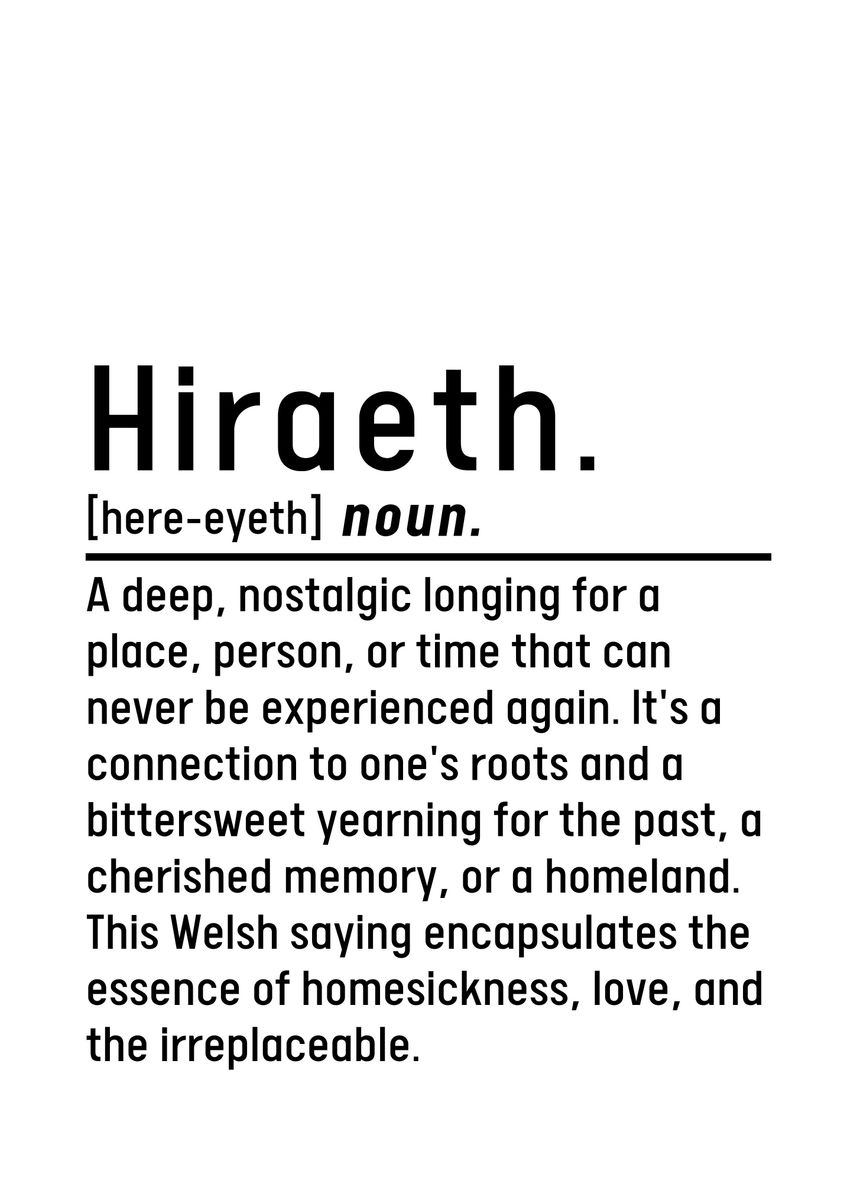 'Hiraeth' Poster, picture, metal print, paint by Wezt Studio | Displate