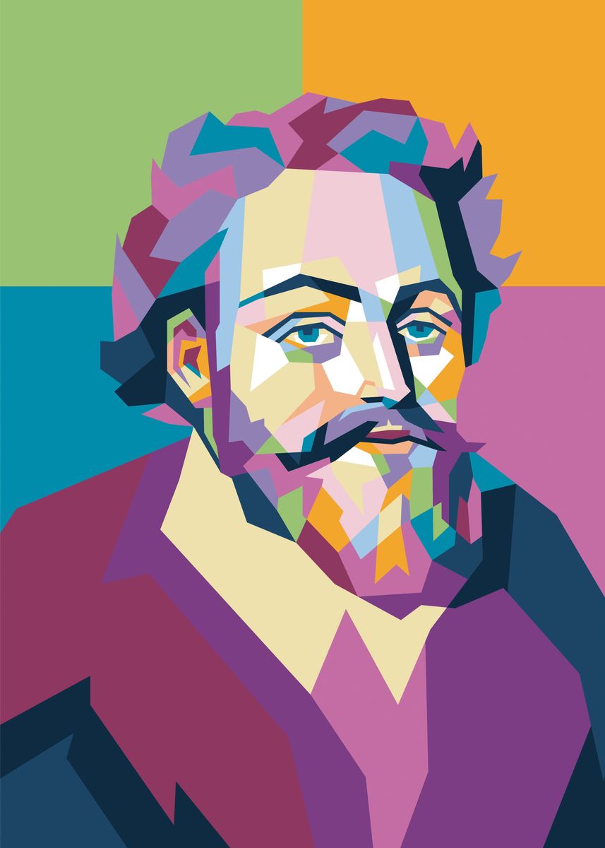 'Cornelis Drebbel' Poster, picture, metal print, paint by Roseed Abbas ...