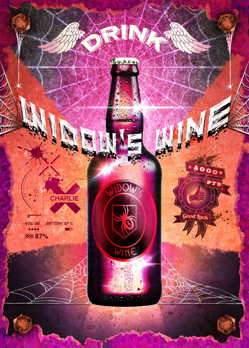 'Widow's Wine' Poster, picture, metal print, paint by Call of Duty ...