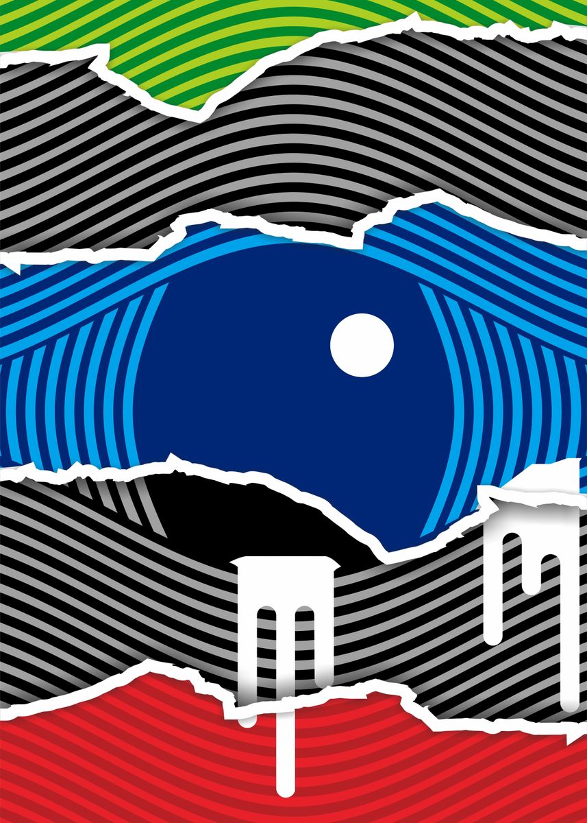 'CRY paper tear ' Poster, picture, metal print, paint by Taufan ...