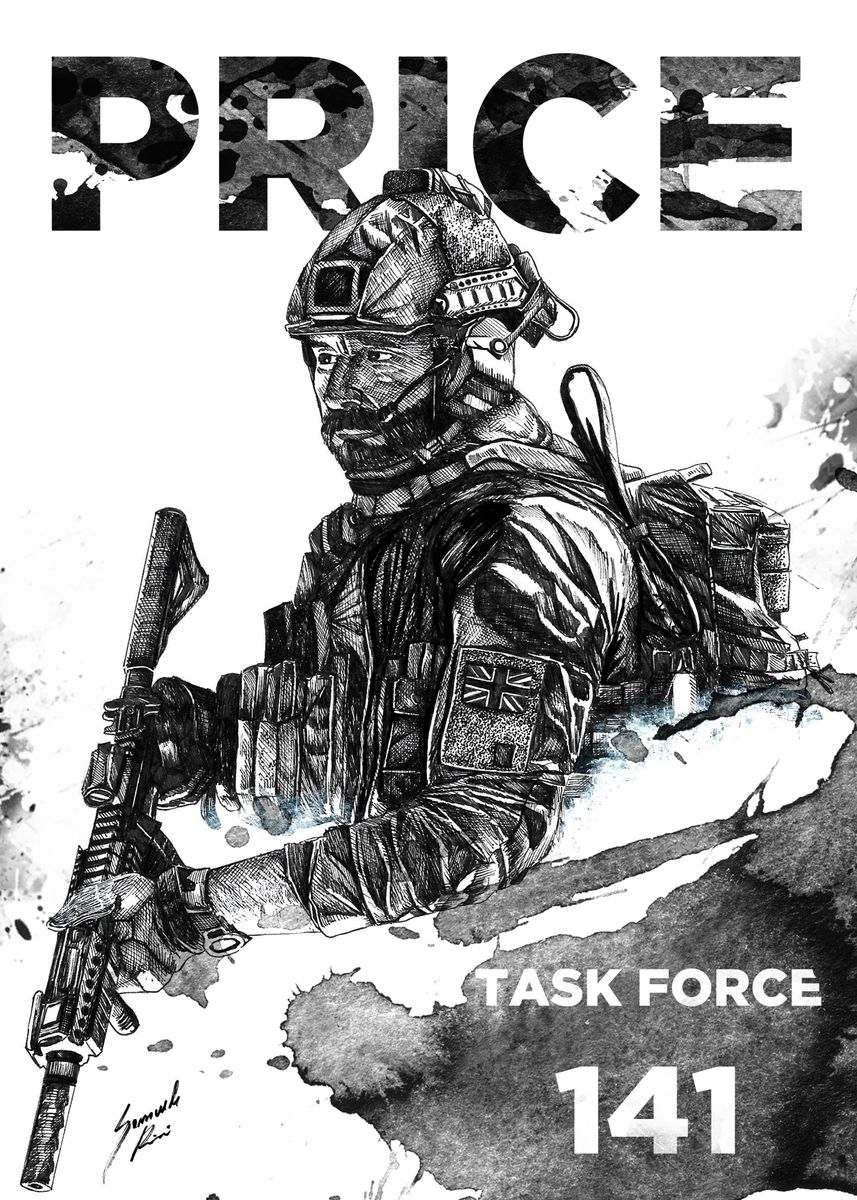 'Price Ink Art' Poster, picture, metal print, paint by Samuele Ricci ...