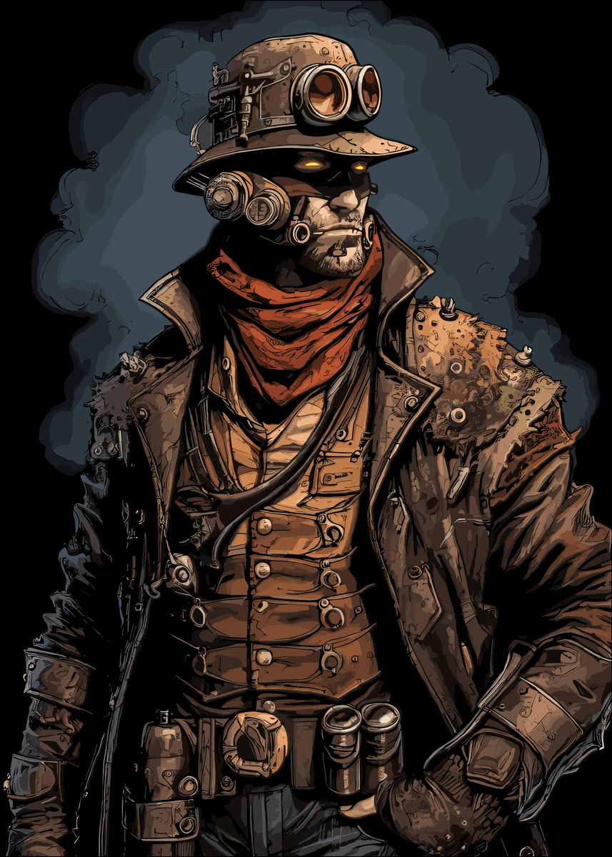 'Steampunk' Poster, picture, metal print, paint by PosterSociety | Displate