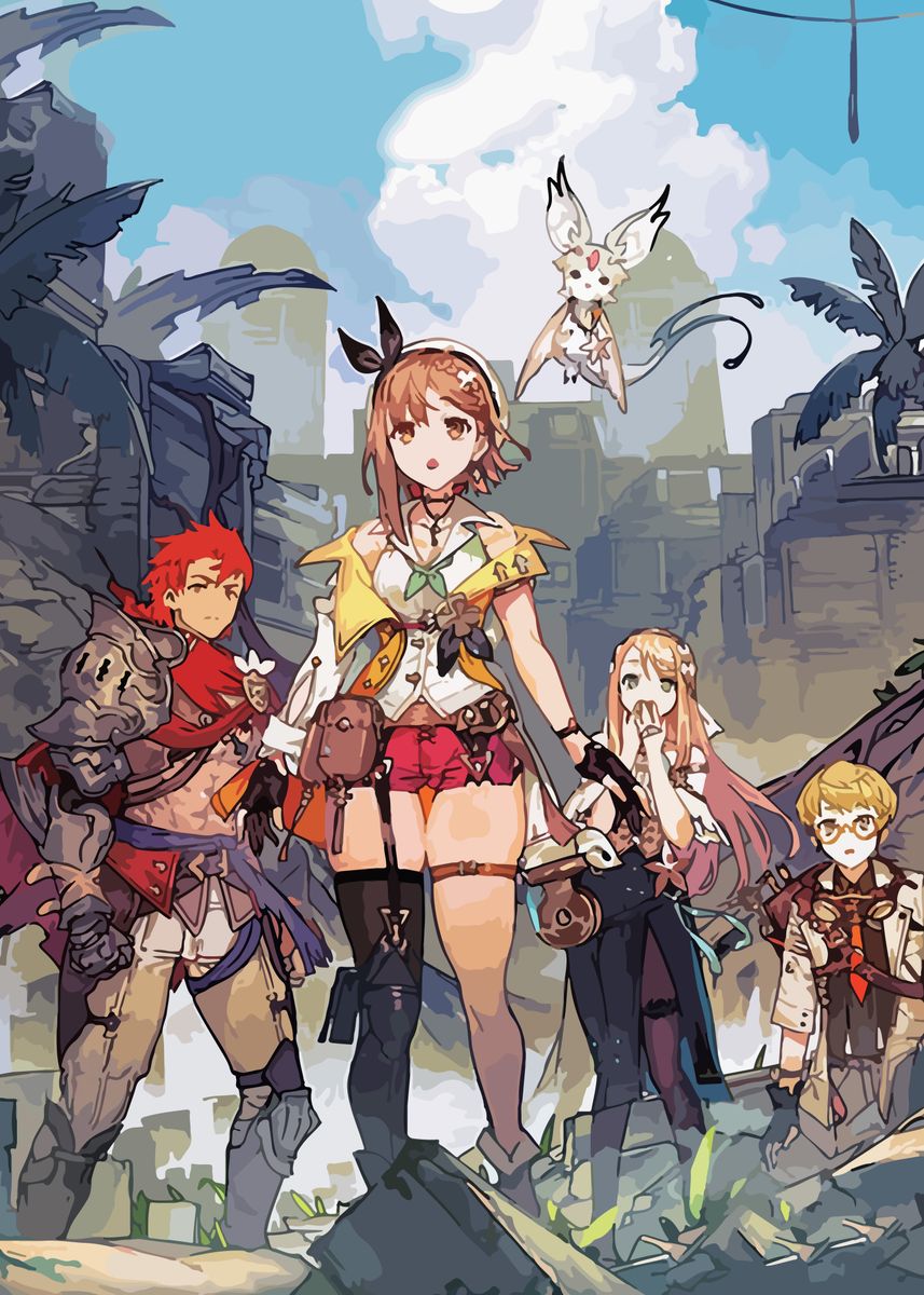 'Atelier ryza' Poster, picture, metal print, paint by Addolf Binecklli ...