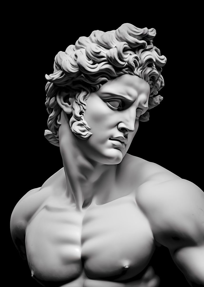 'Alexander The Great Statue' Poster, picture, metal print, paint by ...