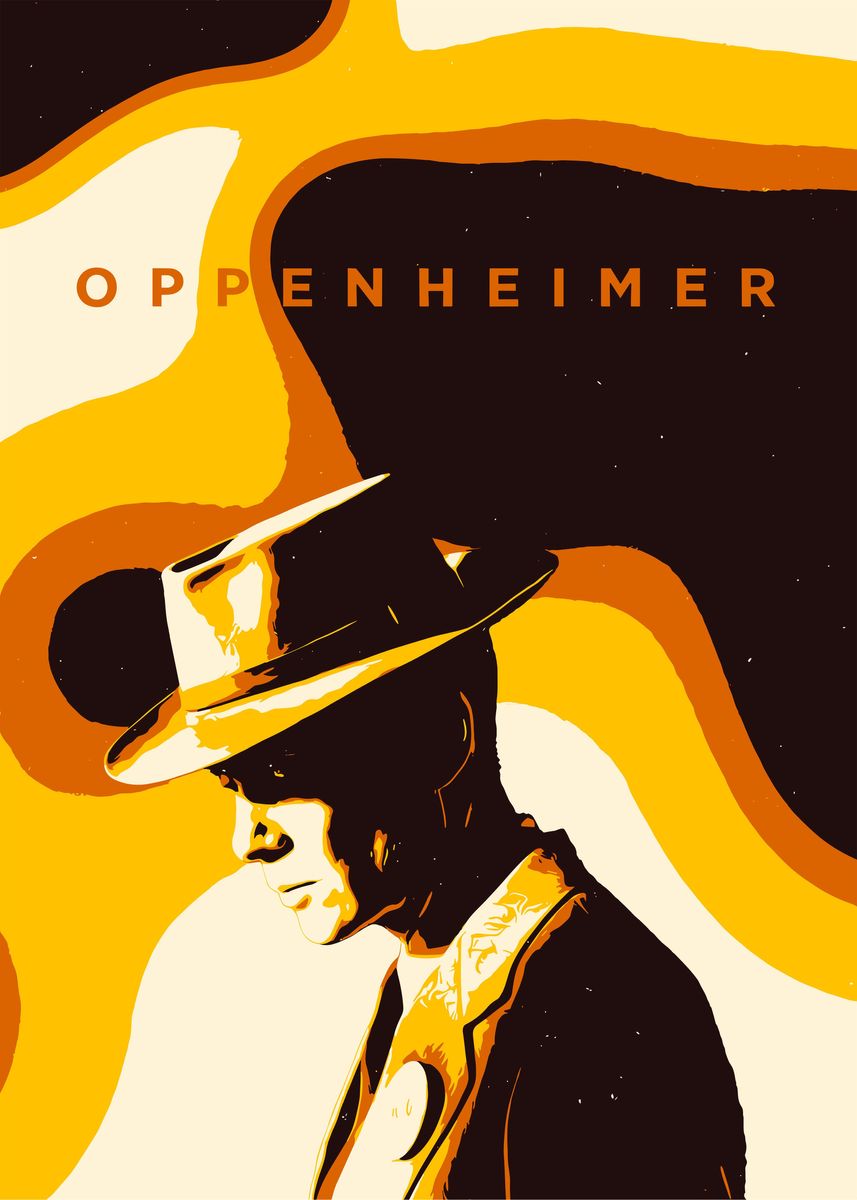 'Oppenheimer ' Poster, picture, metal print, paint by Ace | Displate