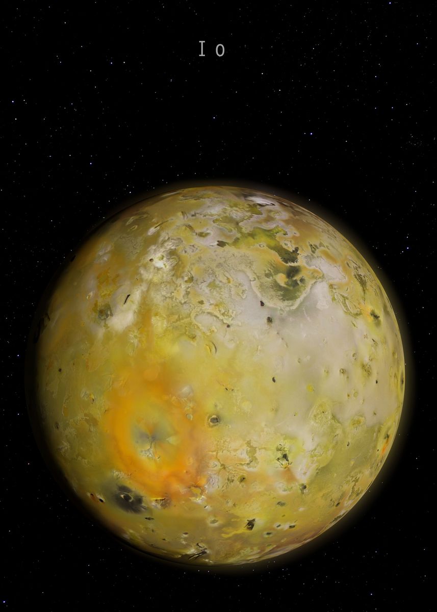 'Io' Poster, picture, metal print, paint by Marcel Clemens | Displate