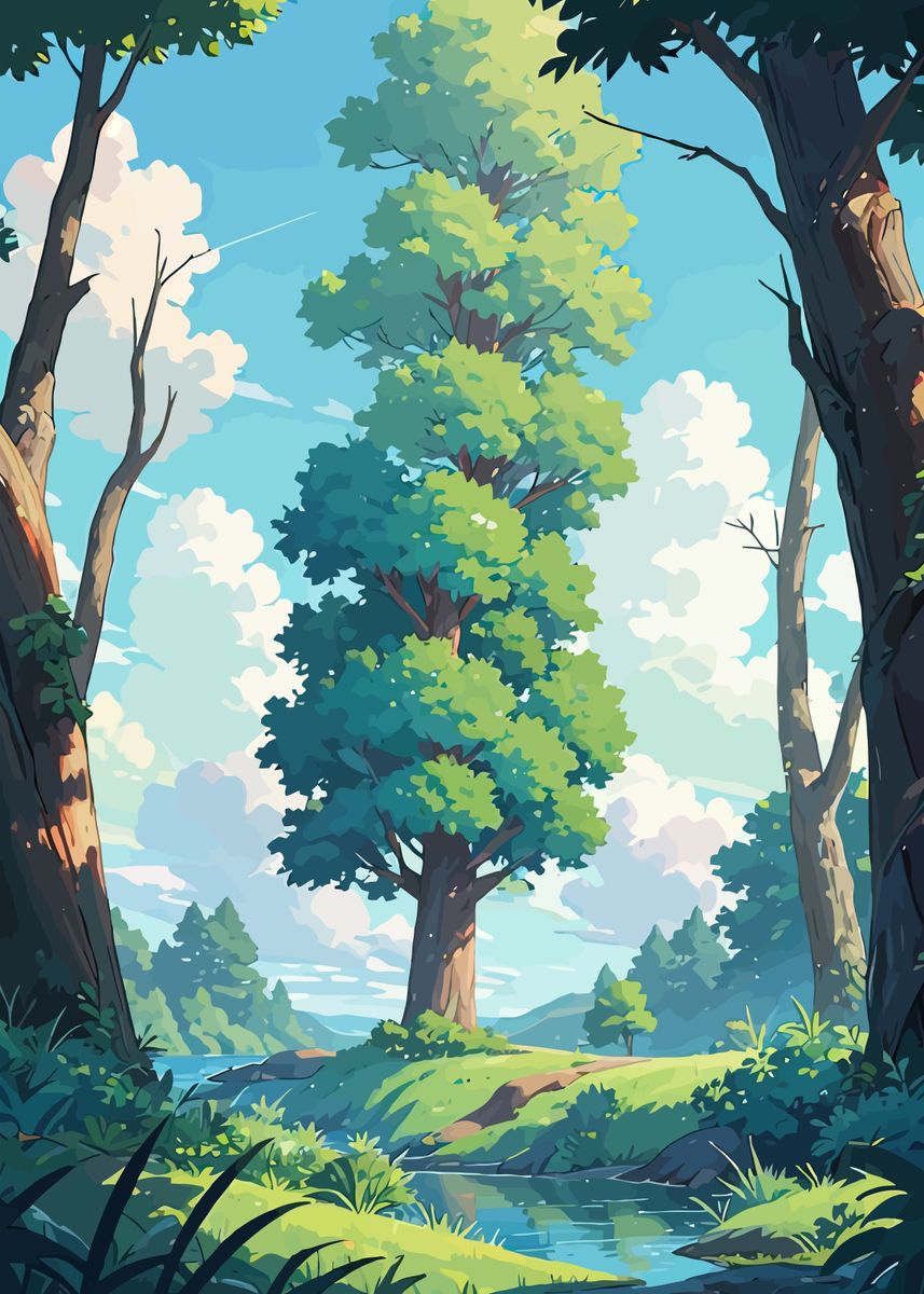 'The Hyperion' Poster, picture, metal print, paint by Naui Art | Displate