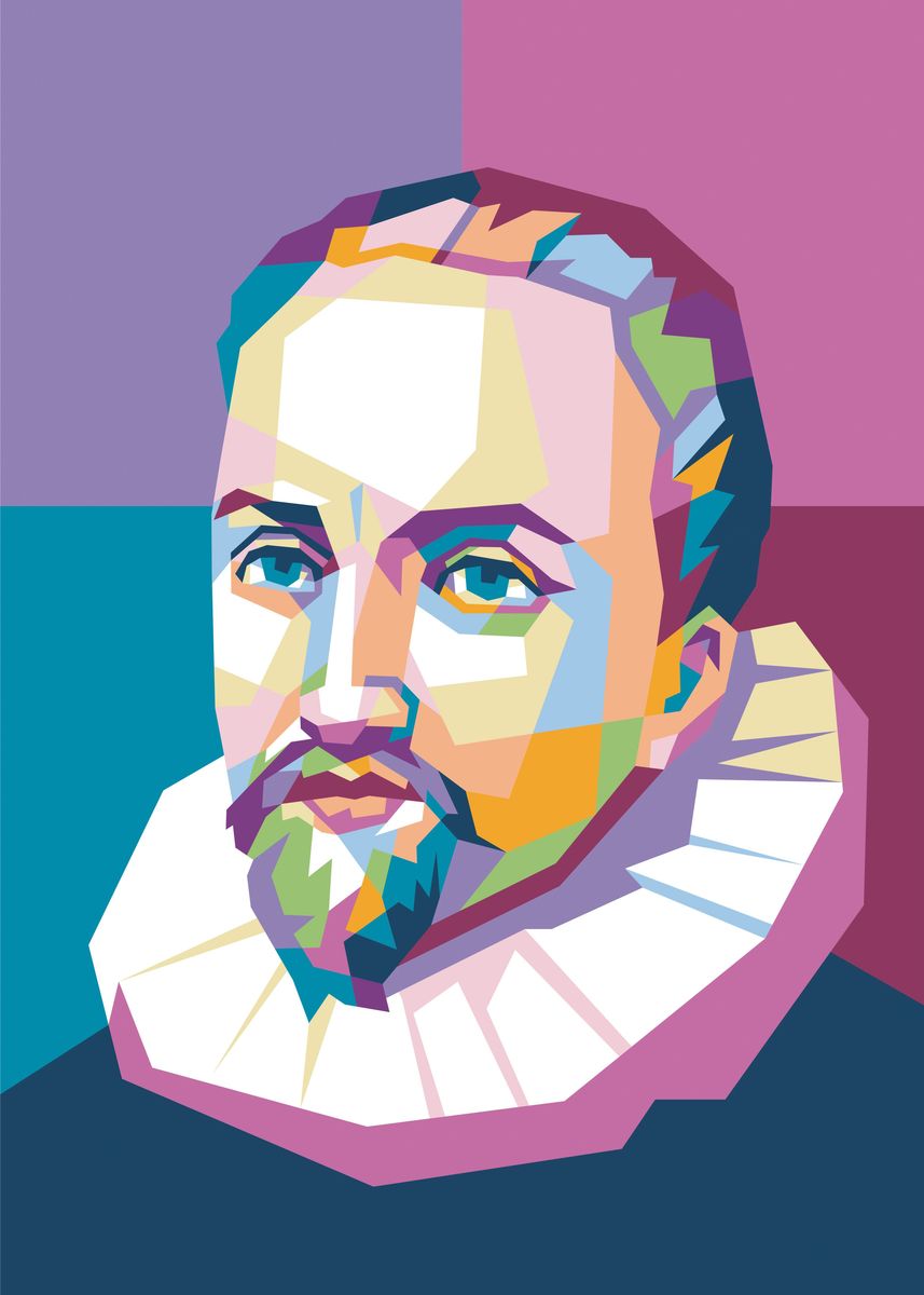 'Hans Lippershey' Poster, picture, metal print, paint by Roseed Abbas ...