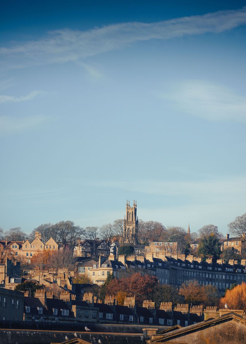 'Bath England' Poster, picture, metal print, paint by David Green ...